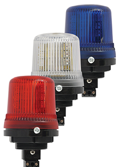 B100LDA Panel Mount LED Permanent Beacon 2-14-040