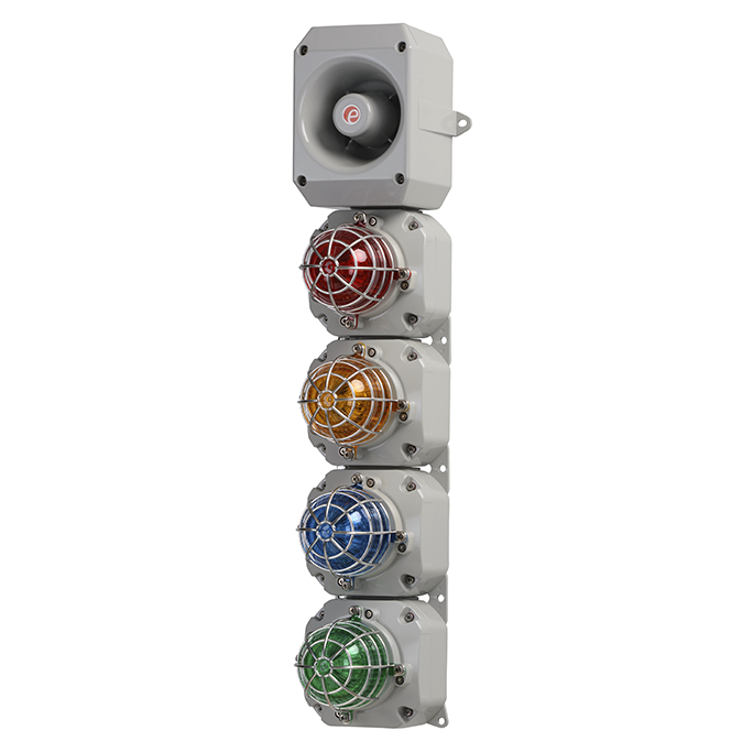 D2xC3 LED/Xenon & Horn Alarm Bar 1-35-020